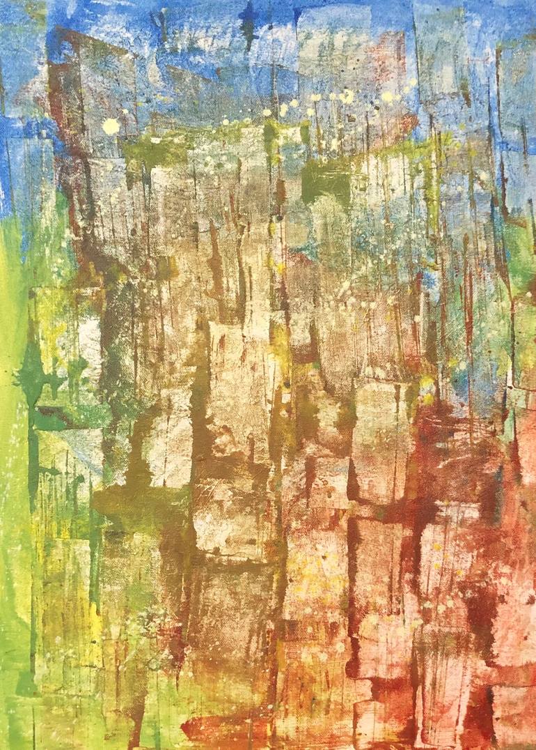 Nature Energy Forest Painting by Mehul Bhuva | Saatchi Art