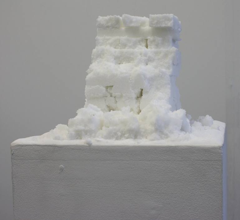 salt jenga tower Sculpture by noel cullen | Saatchi Art