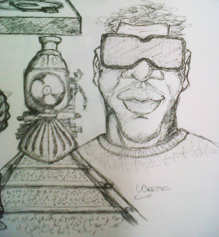 Doodles 1 Drawing by Sean Webb | Saatchi Art