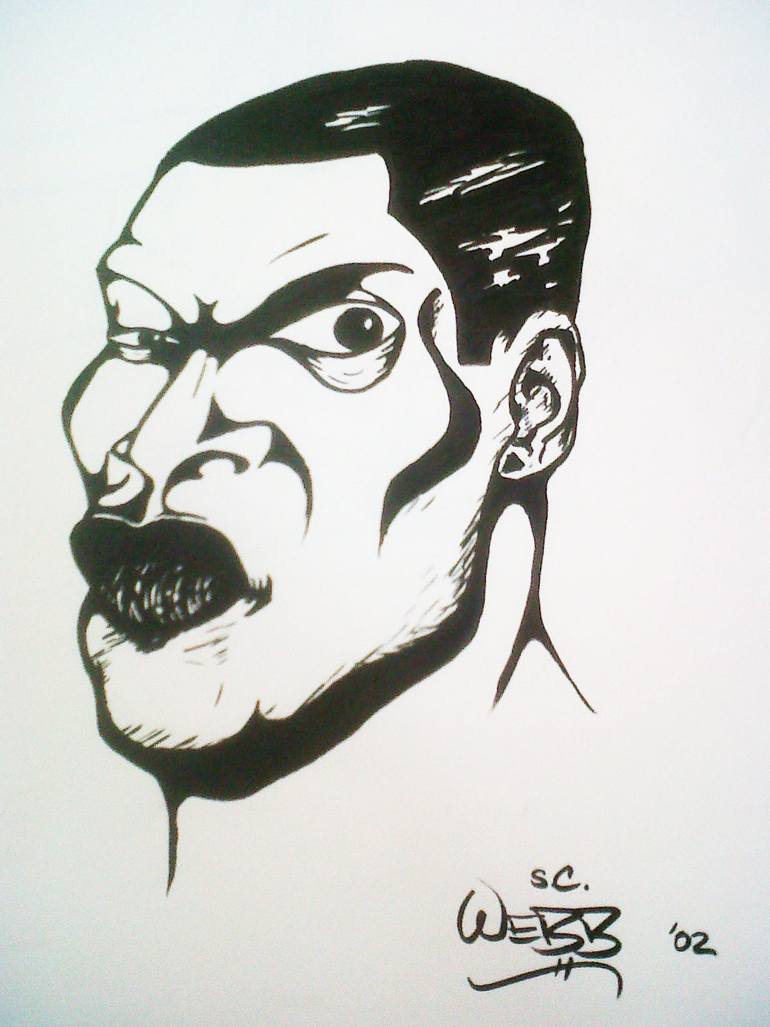 Serious Drawing by Sean Webb | Saatchi Art