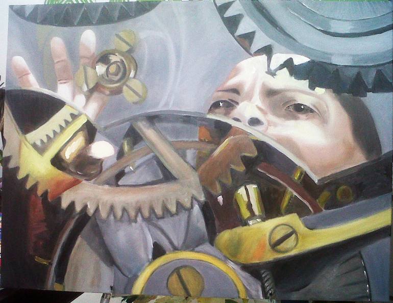 A Moment in Time... Forever Painting by Sean Webb | Saatchi Art