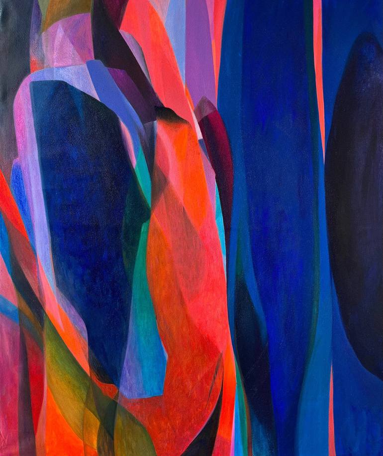 Intersection Painting by Anatolii Zhuk | Saatchi Art