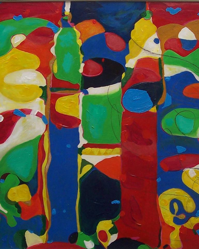 Twin Towers Painting by ken yau | Saatchi Art