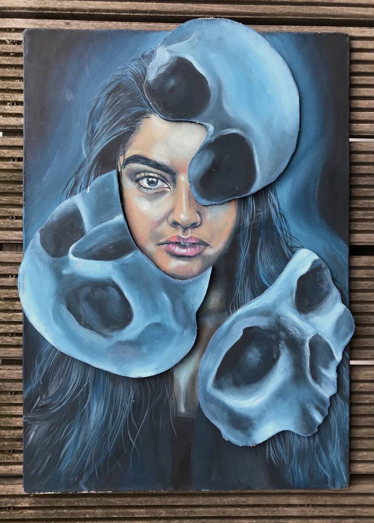 Suffocation Painting by Nocollar Fenneko | Saatchi Art