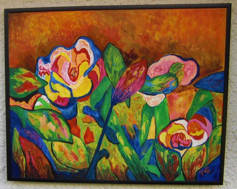 Heaven and Earth Painting by Martha Liff | Saatchi Art