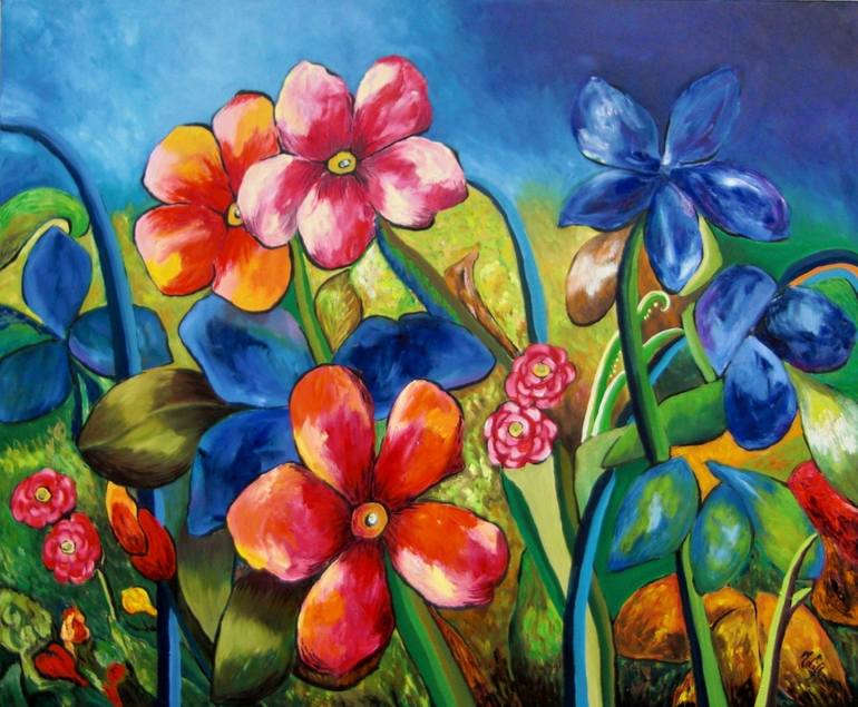 My own Dreamworld Painting by Martha Liff | Saatchi Art