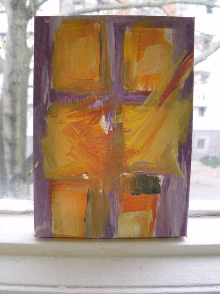 Dragged Painting by Caitlin Woodfield | Saatchi Art