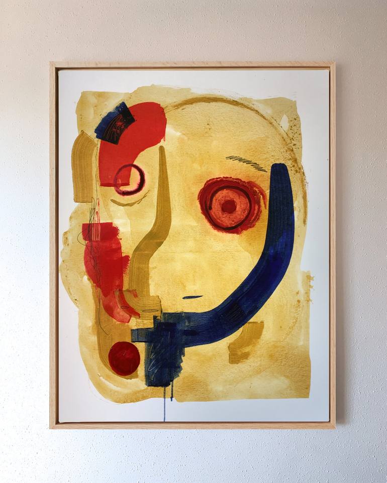 Bleeding eyes 2 Painting by Andrei Moldovan | Saatchi Art