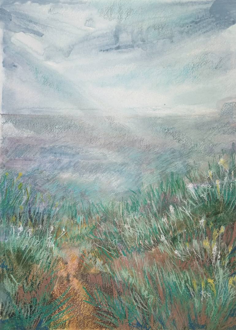 North Sea Drawing by Nataliia Belozerova | Saatchi Art