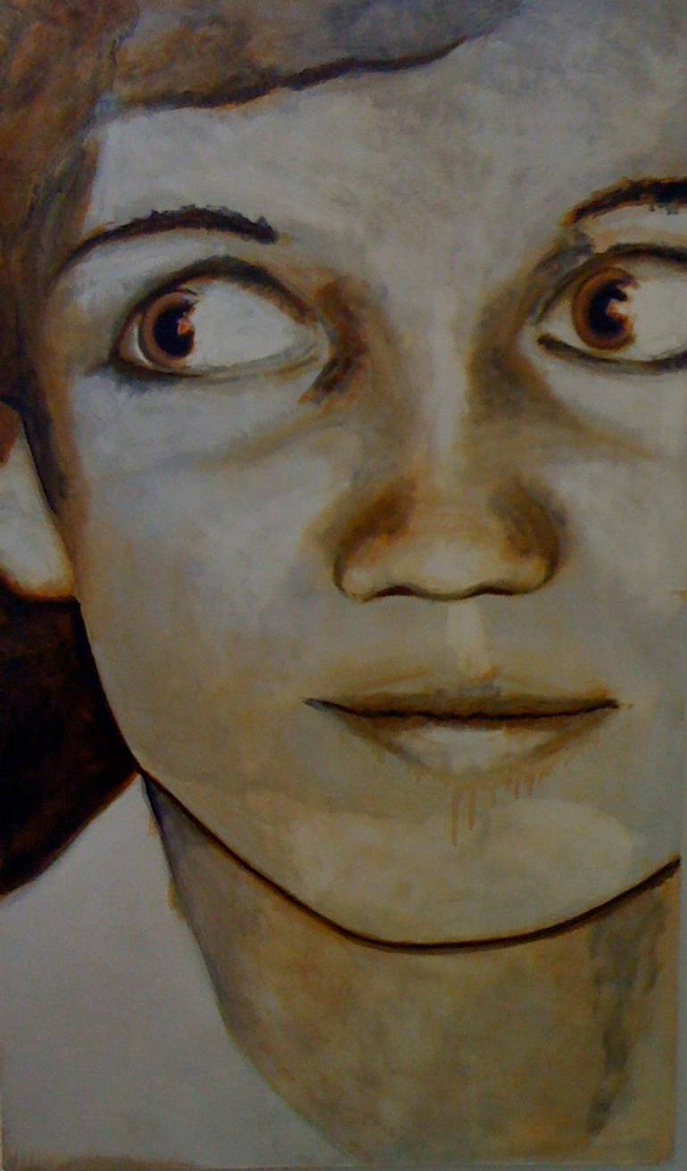 mother/daughter Painting by Jane Evans | Saatchi Art