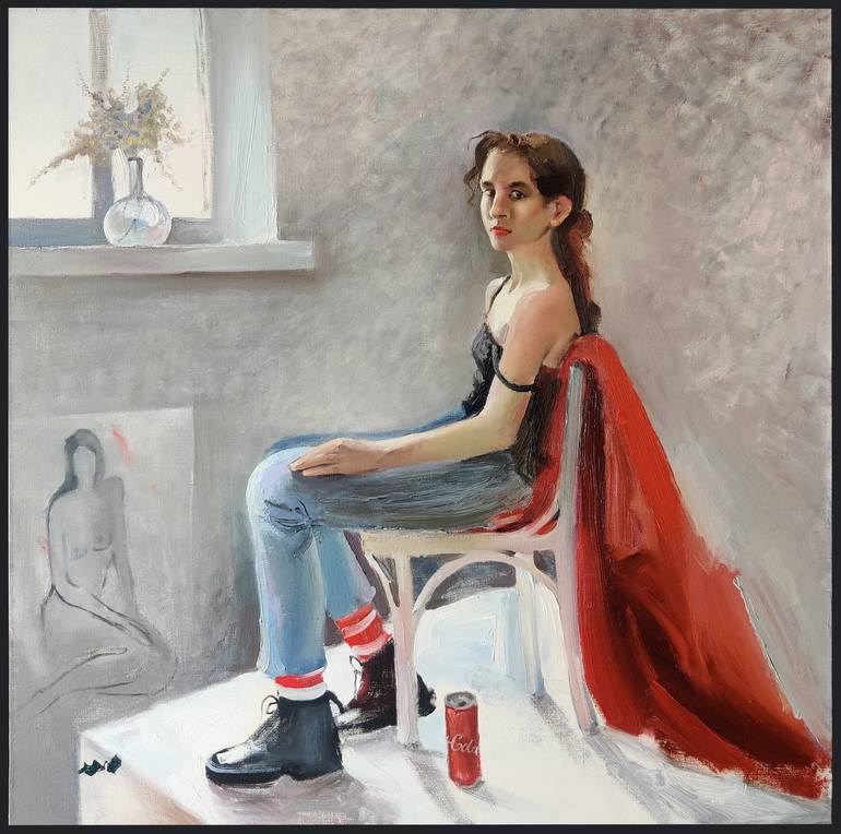 Lolita Painting by Angelina Kabanovich | Saatchi Art