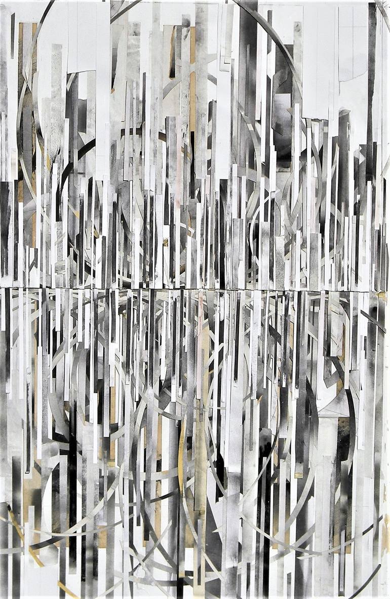 Reflections rebuilt, remade. Collage by Nigel Bird | Saatchi Art