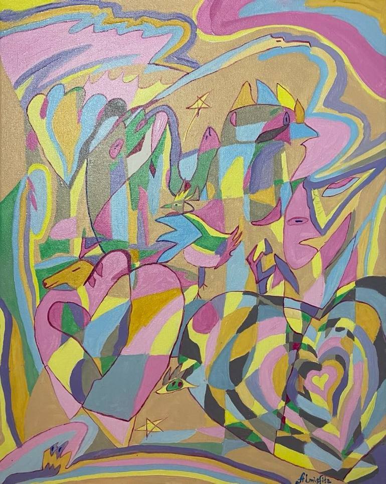 Eggregore Painting by Almisfita Art | Saatchi Art