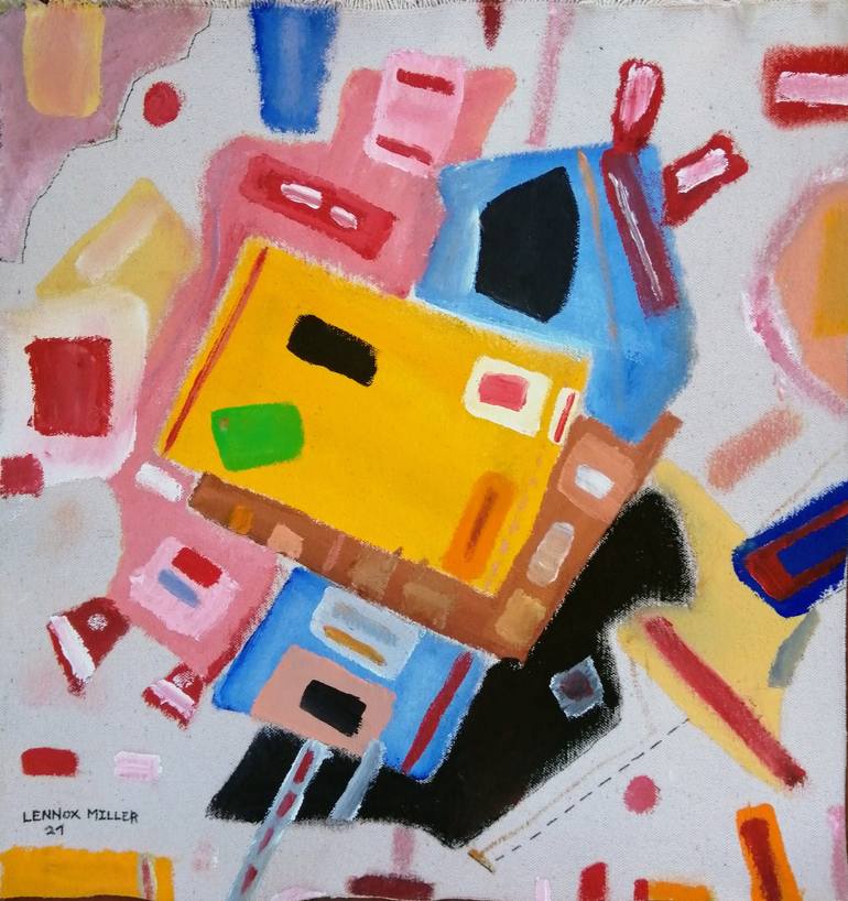 Letter from Thakor Collage by Lennox Miller | Saatchi Art