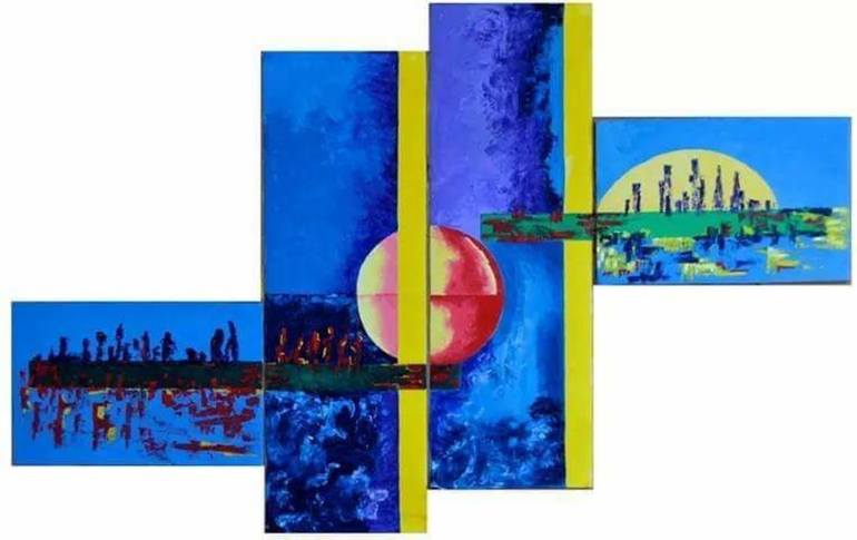 1915 Armenian Genocide and Revival Painting by Nunik Akobian | Saatchi Art