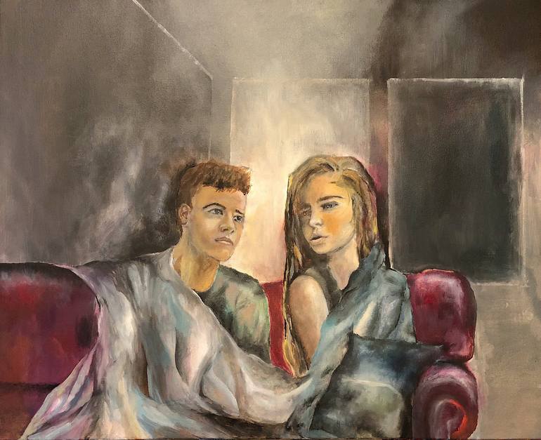 Separation of Powers Painting by Walker Burgin | Saatchi Art