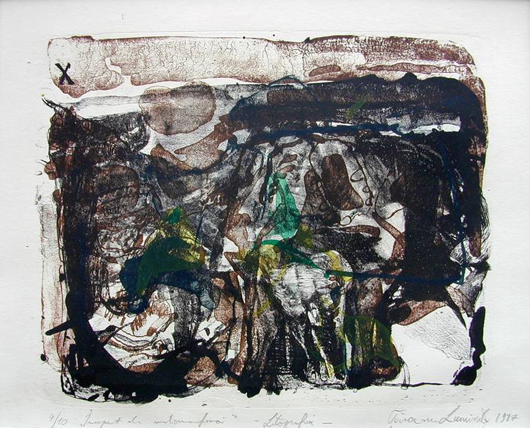 Beginning of metamorphosis Printmaking by Luminita Taranu | Saatchi Art