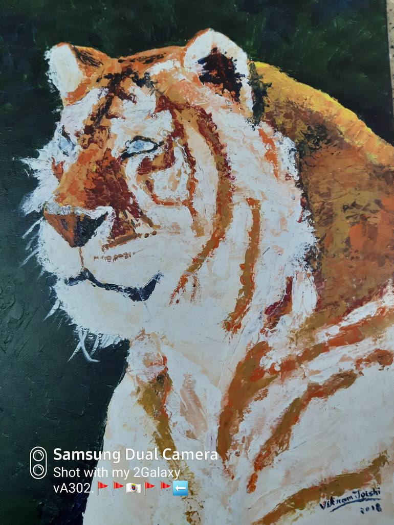 Real Hero of Jangle Painting by sursagar art | Saatchi Art