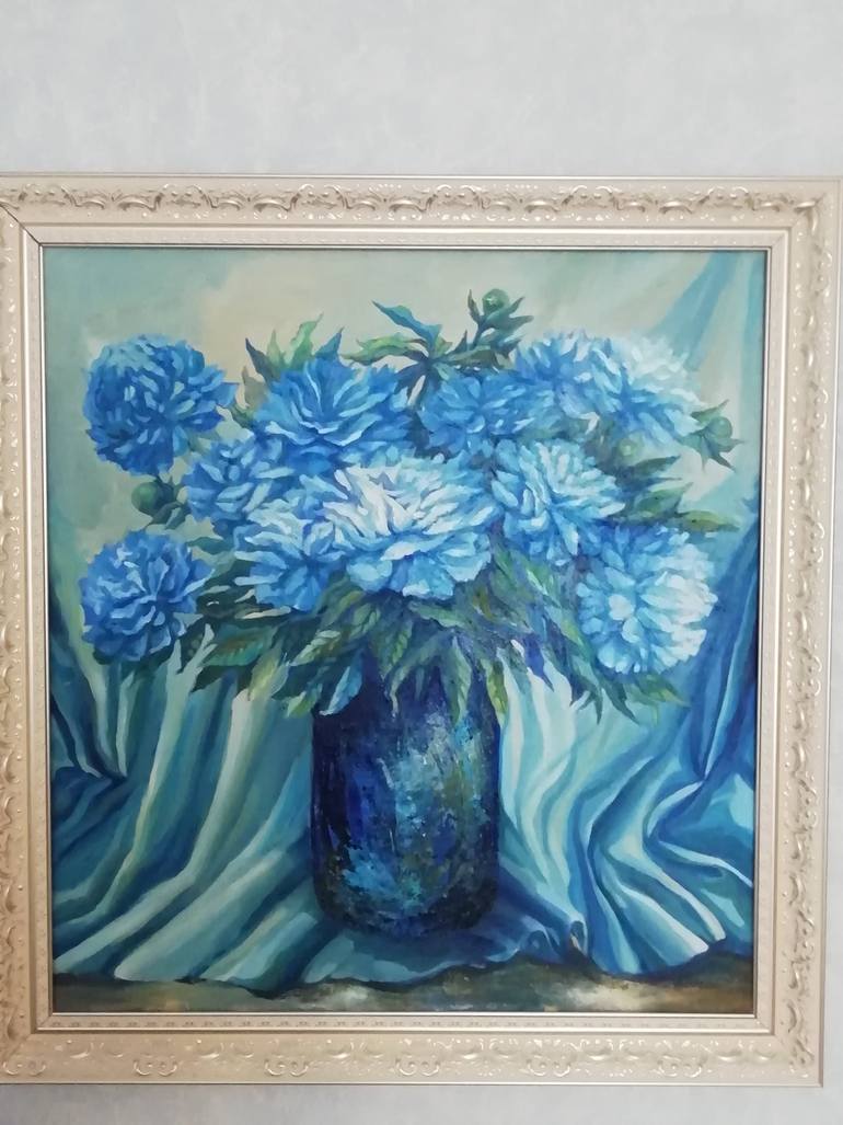 Peonies Painting by Stanislav Ogarkov | Saatchi Art