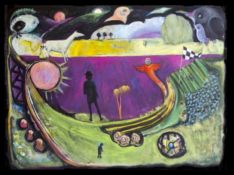 The Interregnum Painting by Bob Dawson | Saatchi Art