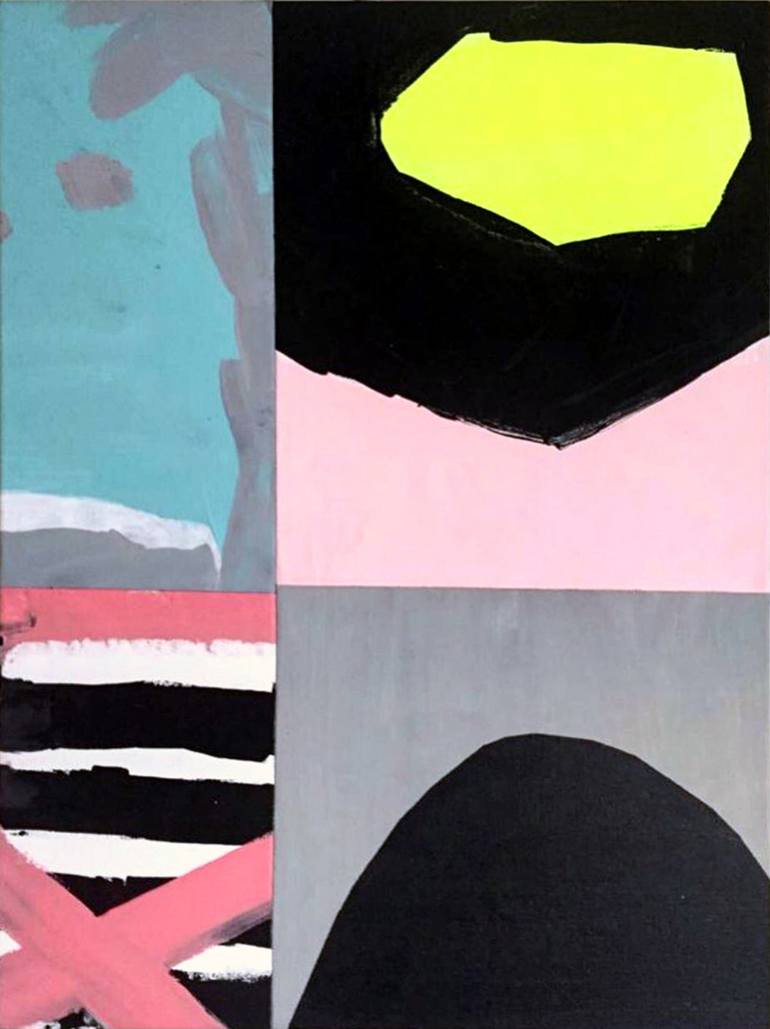 black fried egg Painting by Karen and Simone Lehmann | Saatchi Art