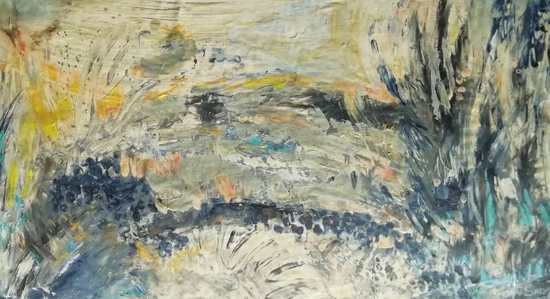 Nature walks Painting by Suzette Dyson | Saatchi Art