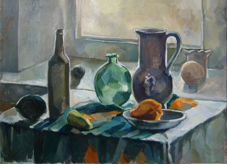 Backlight still-life Painting by Natalja Balakireva | Saatchi Art