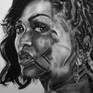 Meagan Good Drawing by Emeka Ndulue | Saatchi Art