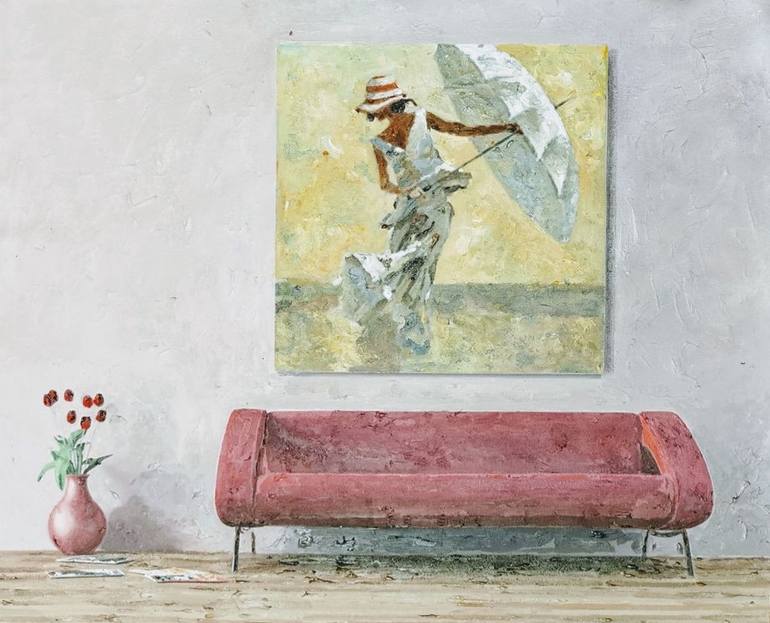 Ambientazione 77 Painting by Ruggero Salvatore | Saatchi Art