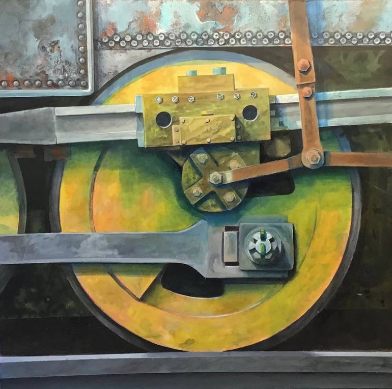anachron #6 Painting by William Shelton | Saatchi Art