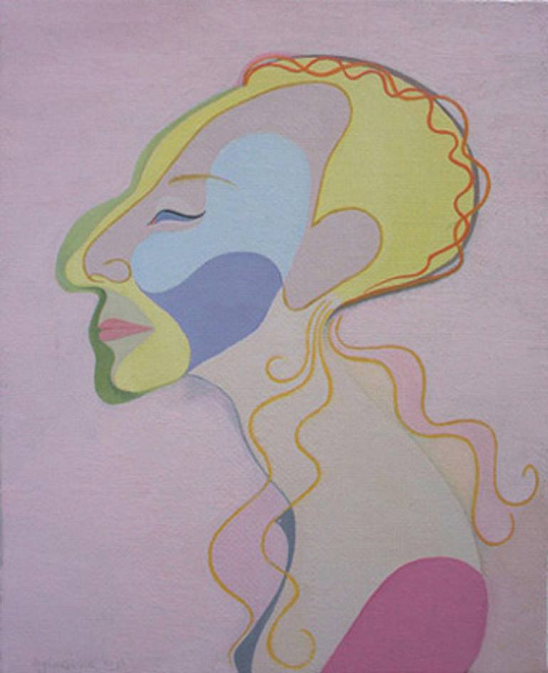 Ballerina Alla Osipenko. 2001 Painting by Oleg Karuvits | Saatchi Art