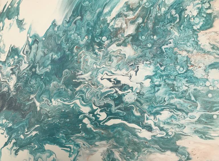 Splash Painting by Rebecca Algie | Saatchi Art