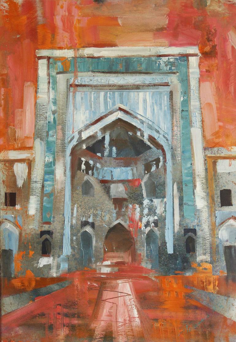 Bukhara Painting by Alua Tebenova | Saatchi Art