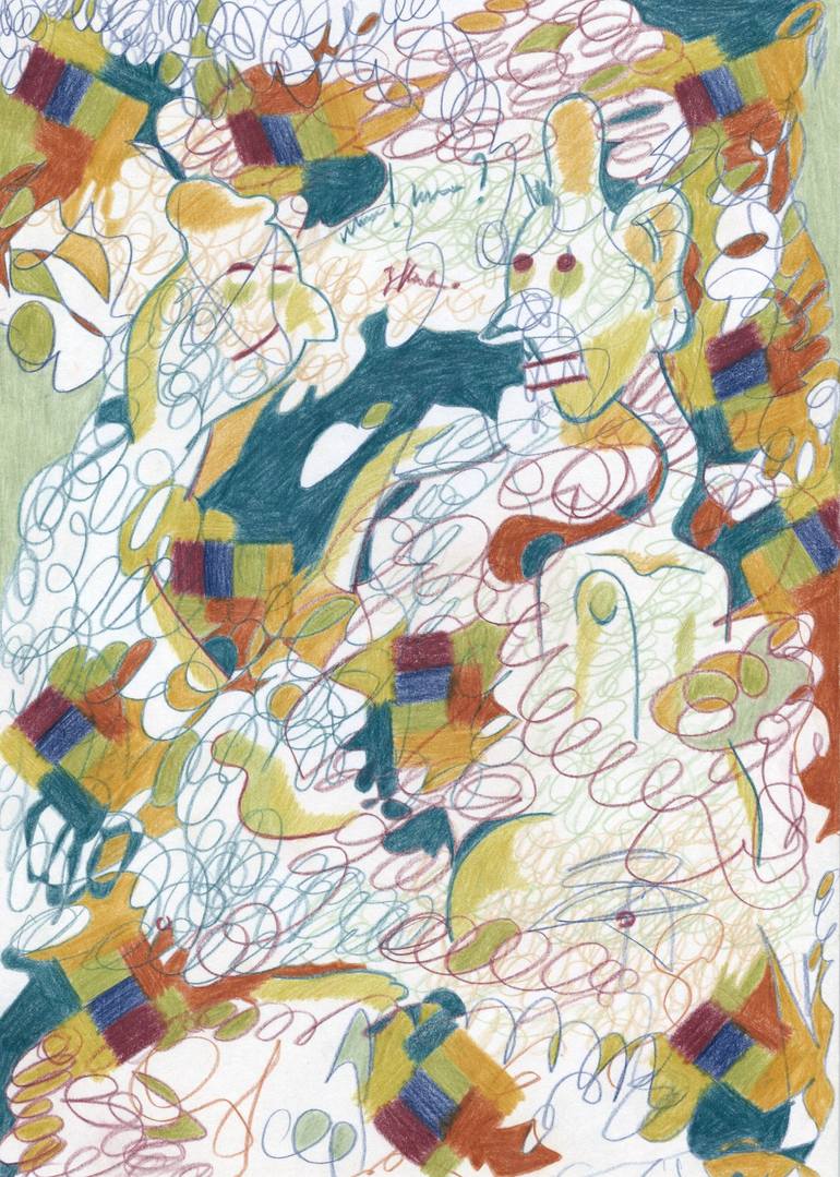 Misunderstanding Drawing by Evgeniya Bolyukh | Saatchi Art