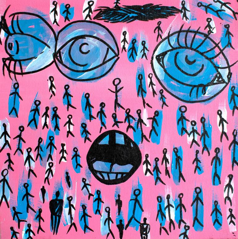 Noise Painting by Anastasiia Intenberh | Saatchi Art