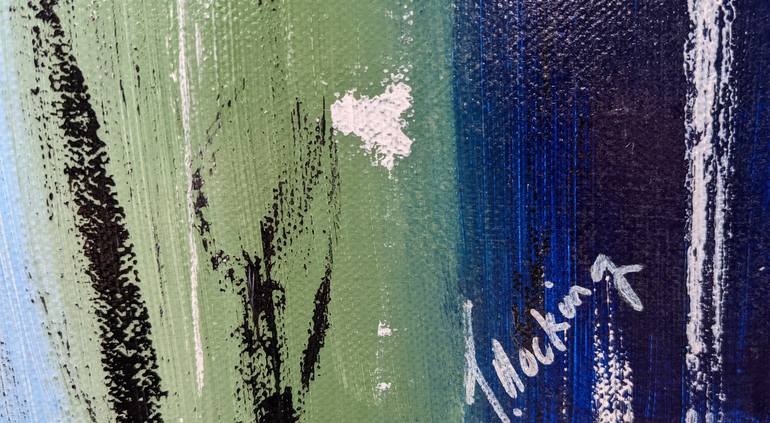 NORDLYS Painting by Tracy Hocking | Saatchi Art