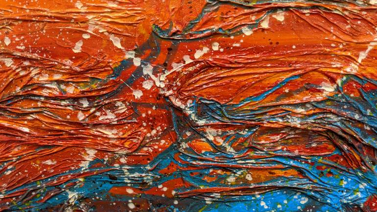 ERUPTION Painting by Tracy Hocking | Saatchi Art