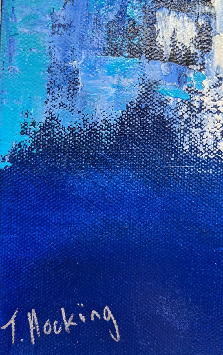 URBAN SNOW Painting by Tracy Hocking | Saatchi Art