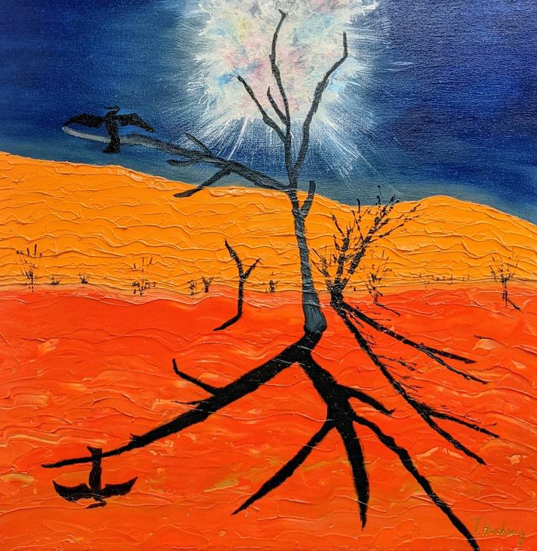 DESERT SERIES 1 Painting by Tracy Hocking | Saatchi Art