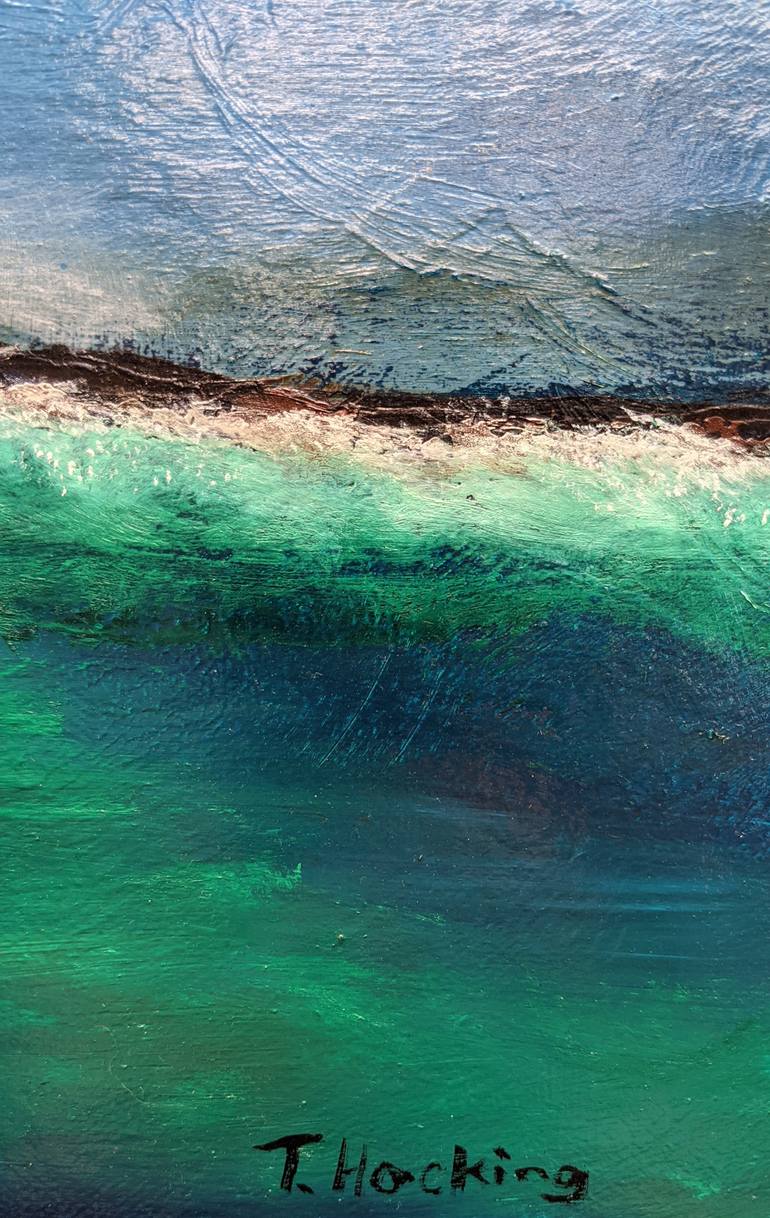 STORMY SEAS Painting by Tracy Hocking | Saatchi Art