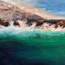 STORMY SEAS Painting by Tracy Hocking | Saatchi Art