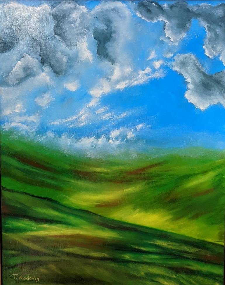 THE VALLEY Painting by Tracy Hocking | Saatchi Art