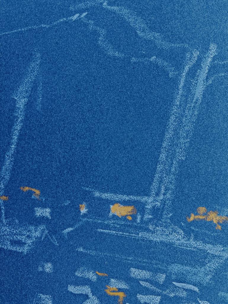 Magical night - moon and sailing yachts in a bay Drawing by Dina Aseeva ...