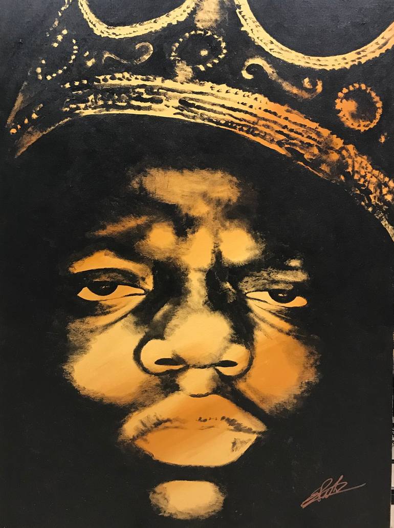 Notorious Painting by Colin Porter | Saatchi Art