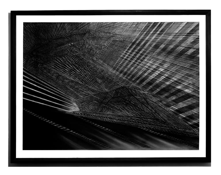 Reflexive Structure Drawing by Ken Byers | Saatchi Art