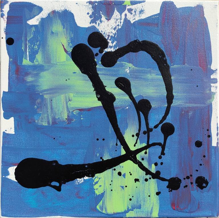 hanako Painting by Franziska Raffaël | Saatchi Art