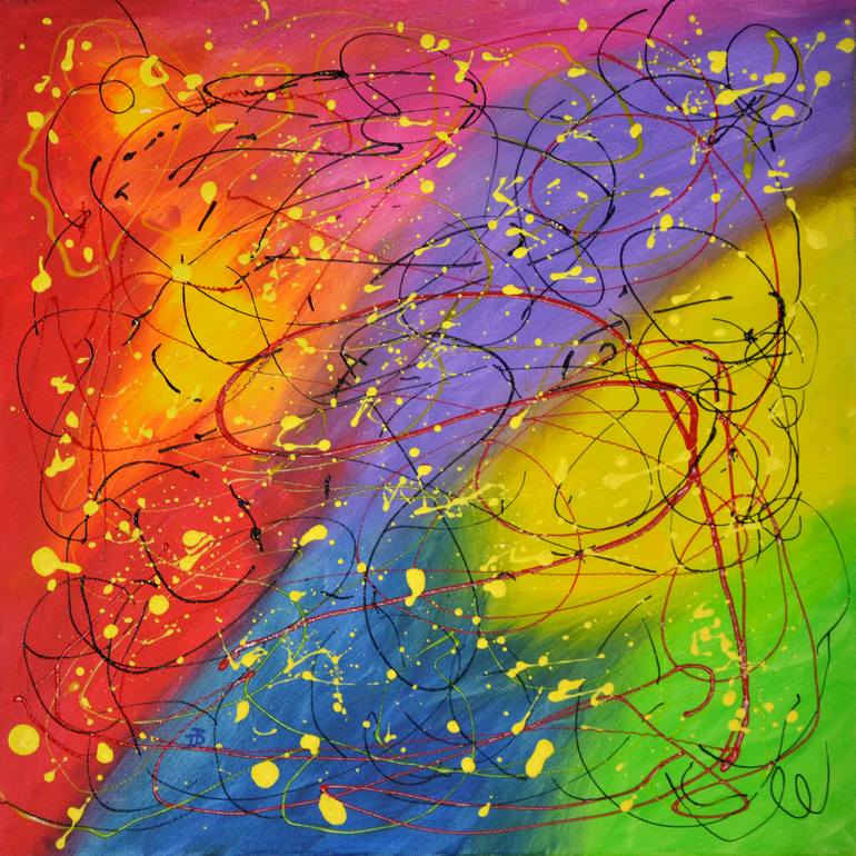 Summer Party Painting by Tanja Bell | Saatchi Art