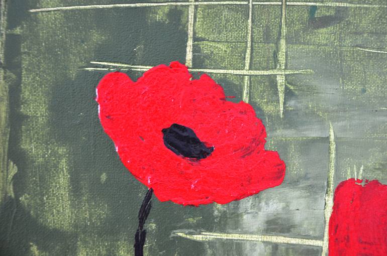 Red Poppies 58 Painting by Tanja Bell | Saatchi Art