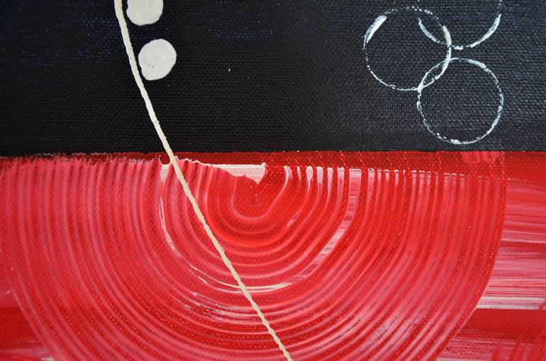 Red Heat Painting by Tanja Bell | Saatchi Art