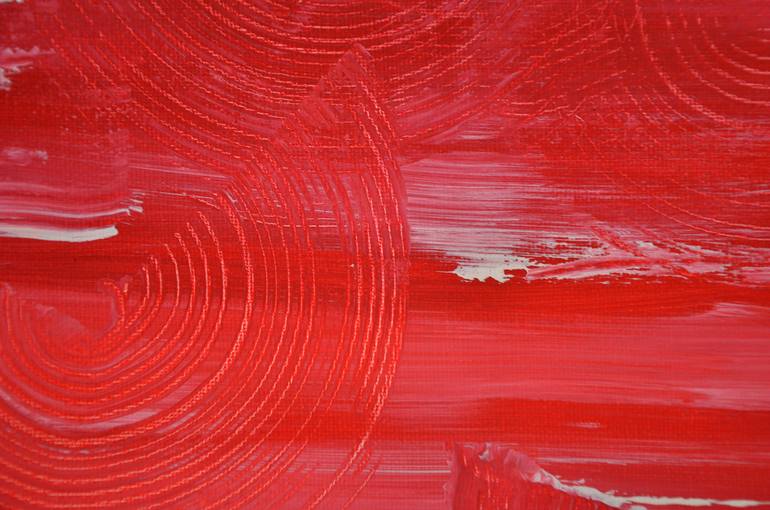 Red Heat Painting by Tanja Bell | Saatchi Art